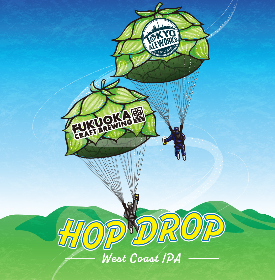 ホップドロップIPA 7,0% 350ml 缶 Hop Drop IPA 7.0% 350ml Can